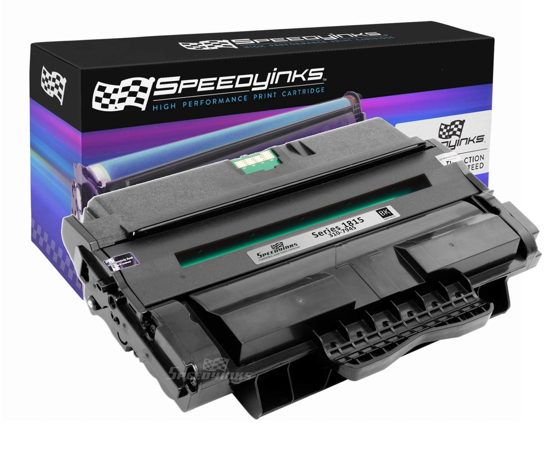 Speedy Compatible Toner Cartridge Replacement for Dell 1815dn High ...