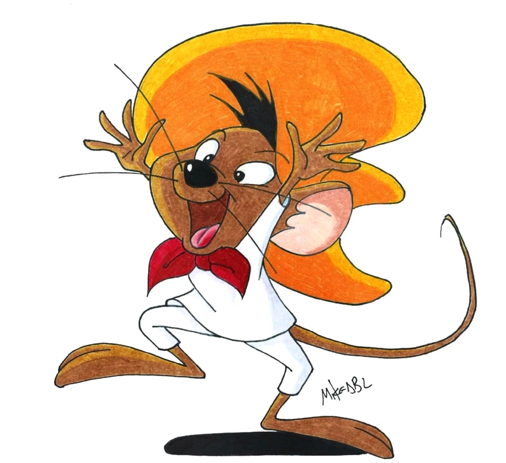 Speedy Gonzales Decal Sticker Cartoon Sticker Phone Decal Water Bottle