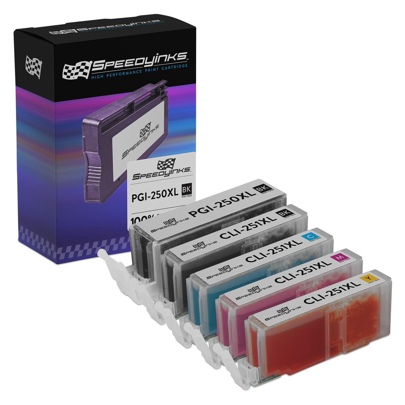 Speedy Inks Compatible Ink Cartridge Replacement for Canon PGI-250XL ...