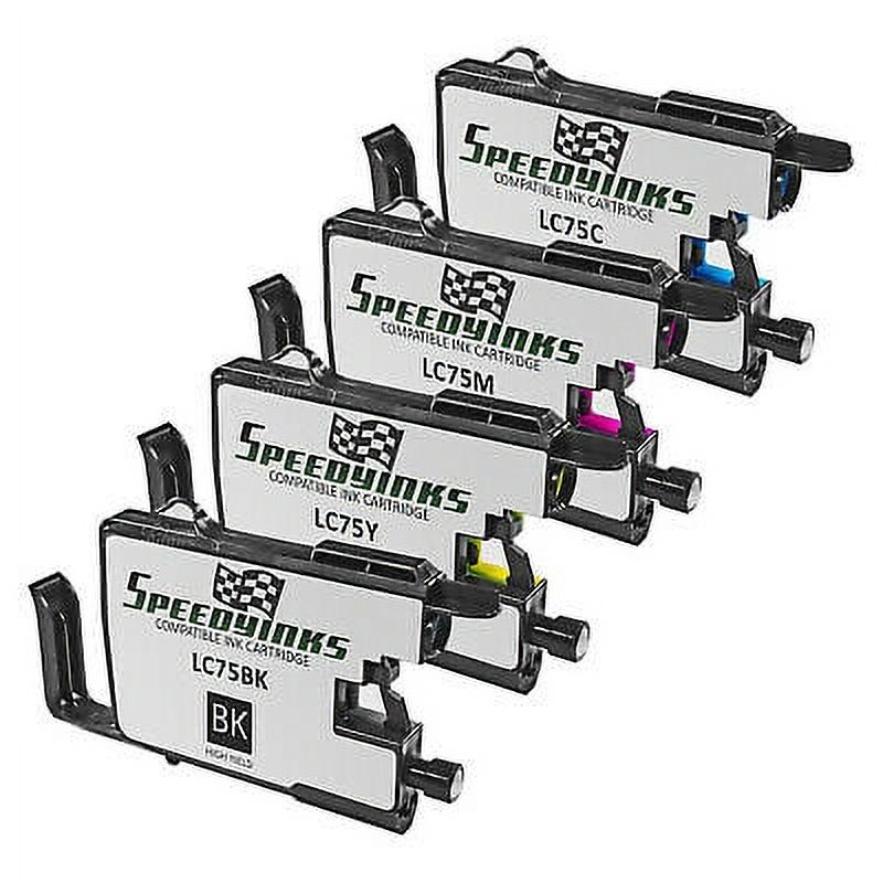 Speedy Inks Compatible Ink Cartridge Replacement for Brother LC75 High ...