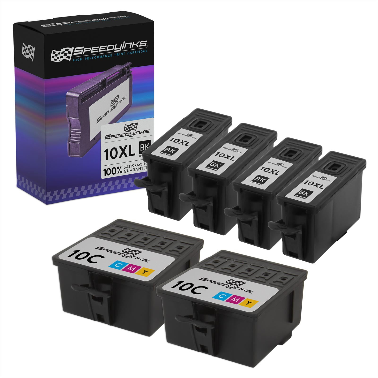 Speedy Inks Compatible Ink Cartridge Replacement for Kodak #10B & Kodak ...
