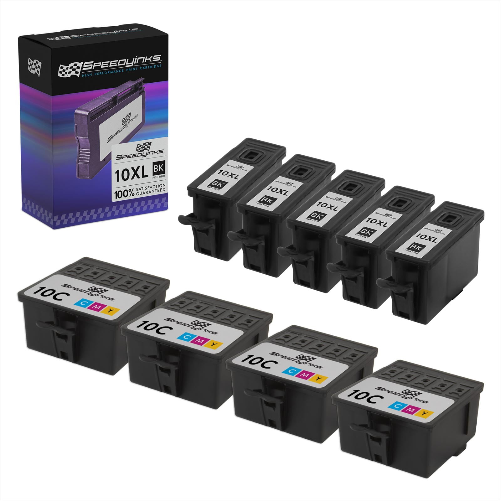 Speedy Inks Compatible Printer Ink Cartridge for Kodak #10B & #10C ...