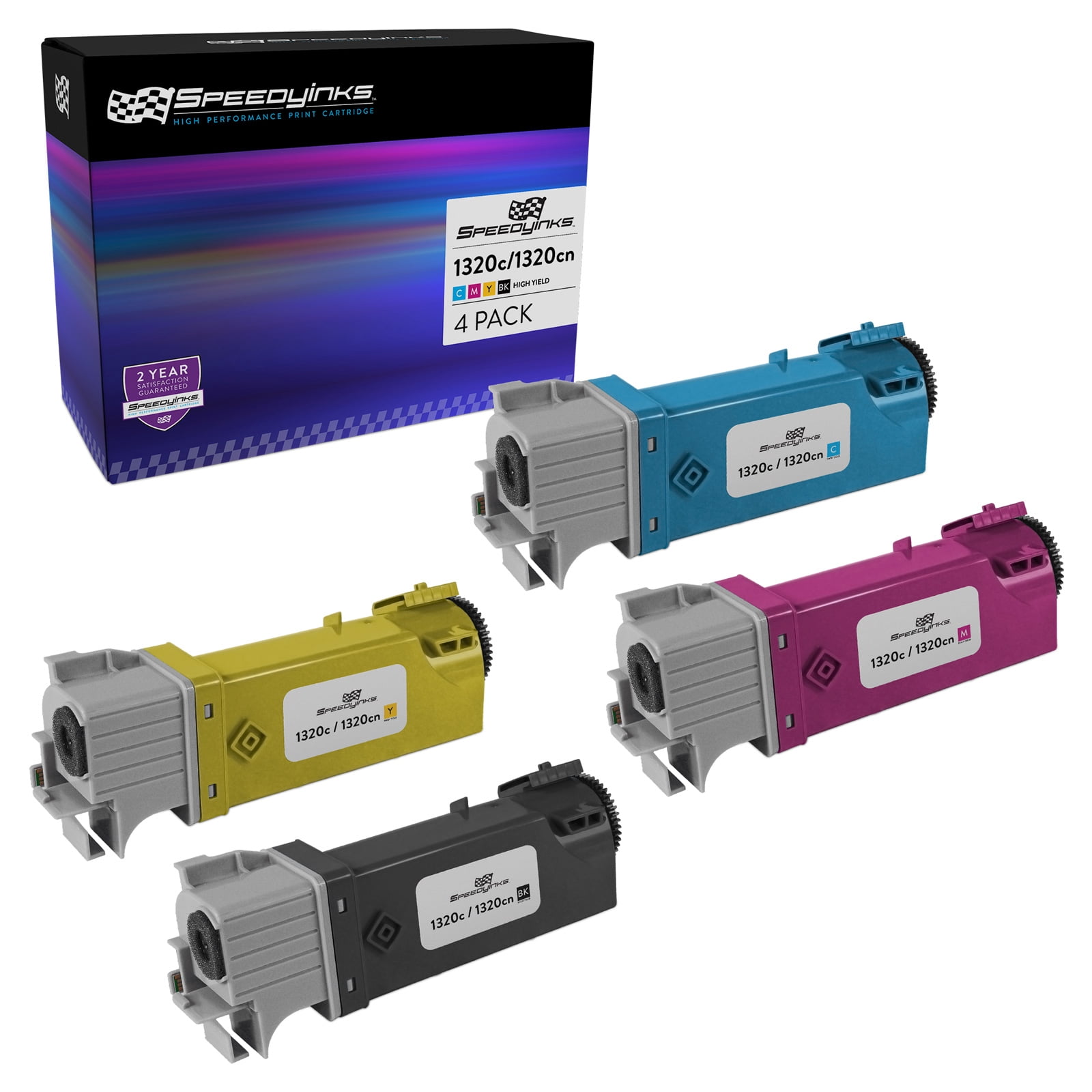 Speedy Inks Compatible Replacements for Dell Color Laser 1320c High ...