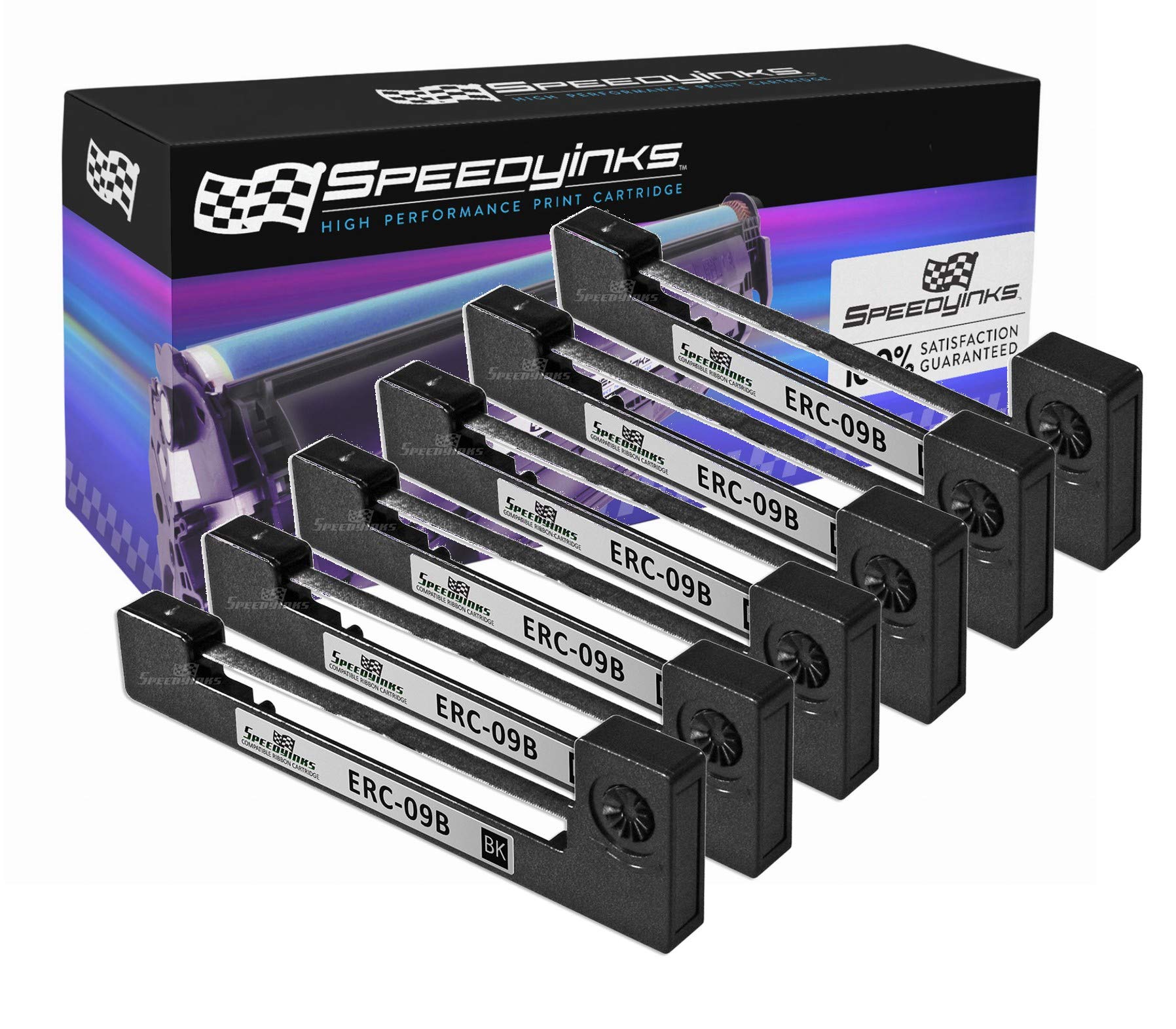 Speedy Inks Compatible Ribbon Cartridge Replacement for Epson ERC-09B ...