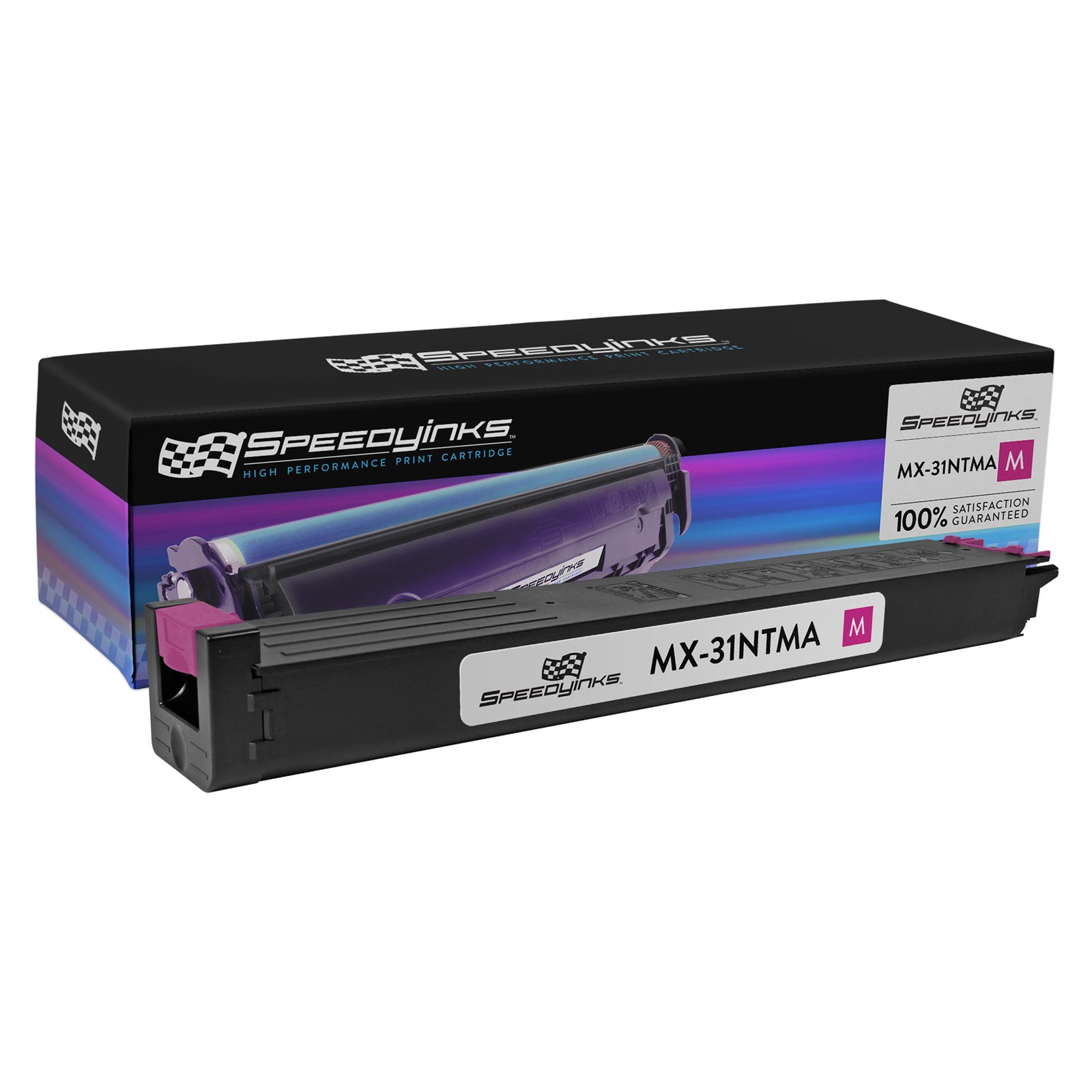 Speedy Inks Compatible Toner Cartridge Replacement for Sharp MX-31NTMA (Magenta) - Walmart ...