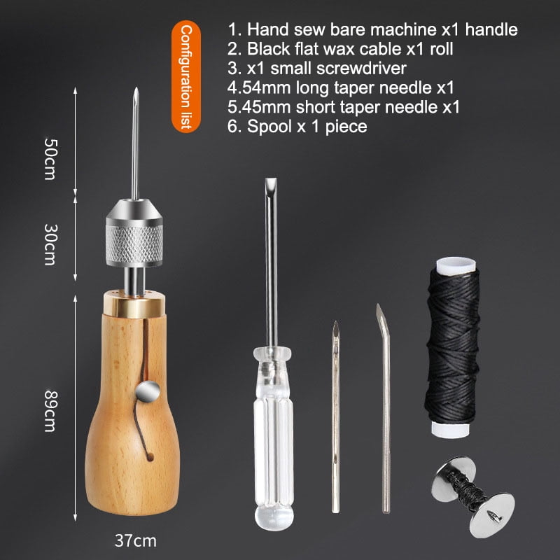 Speedy Stitcher Sewing Awl Tools Kit for Leather Sail&Canvas Heavy ...