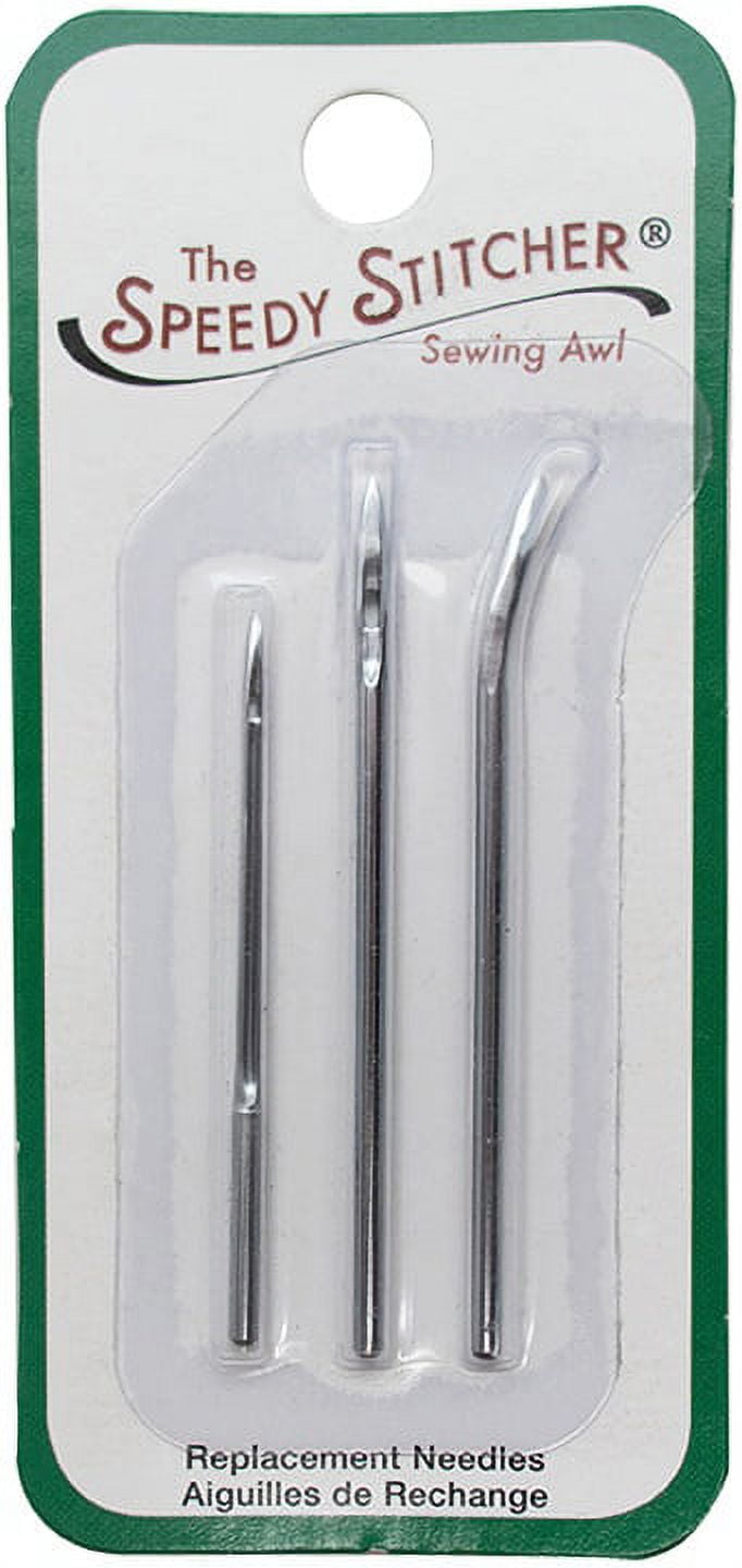 Speedy Stitcher(R) Replacement Needles 3/Pkg-Stainless Steel - Walmart.com