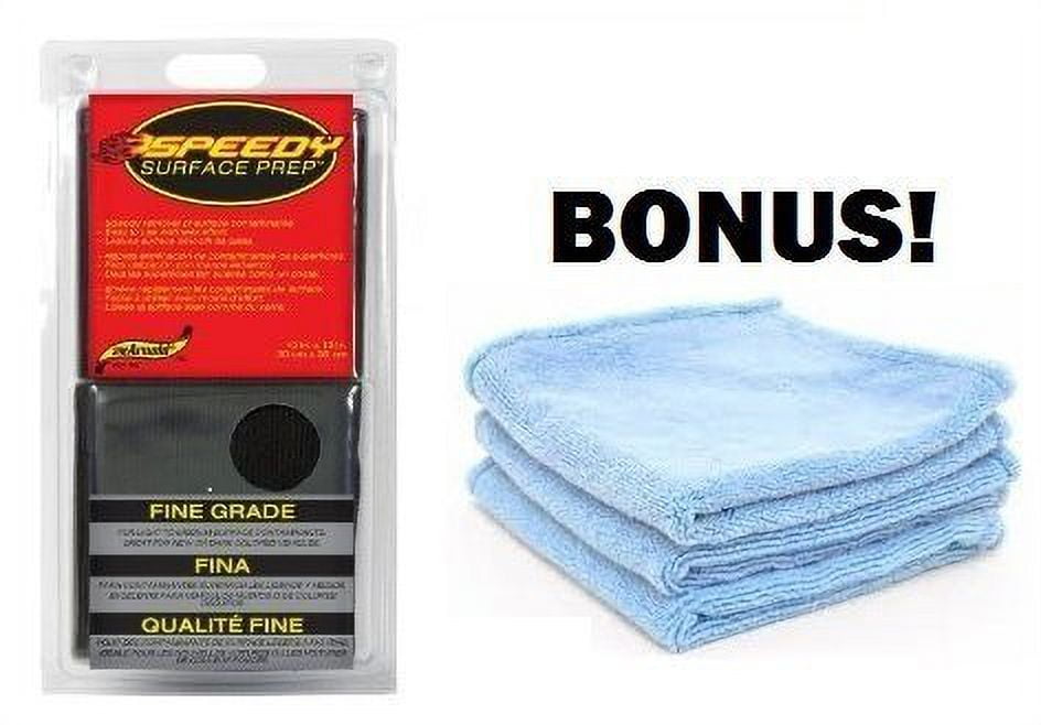Speedy Surface Prep - Fine Grade Clay Towel Kit - Walmart.com