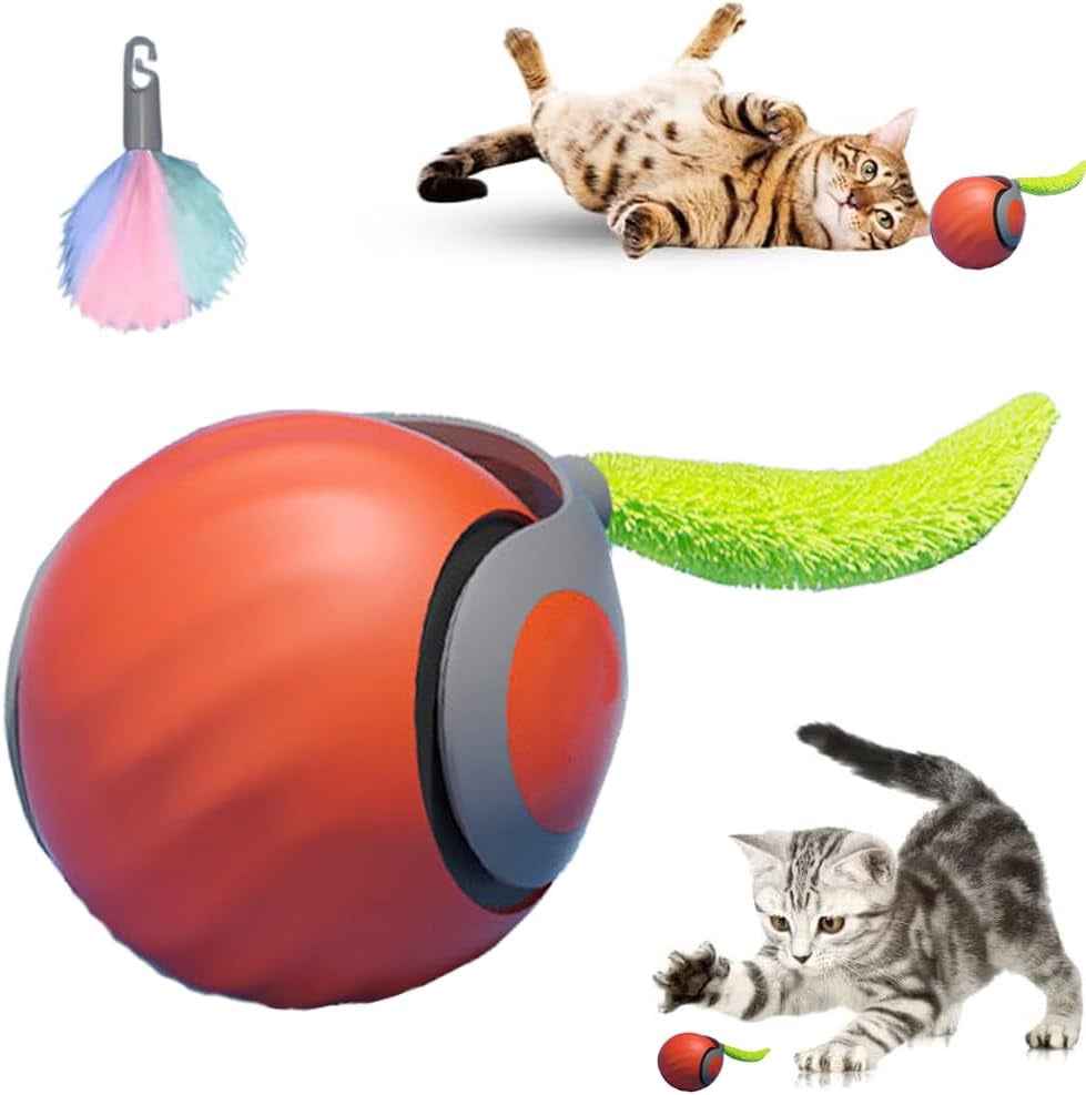 Speedy Tail Cat Toy, 2025 New Interactive Cat Toy for Indoor Cats ...