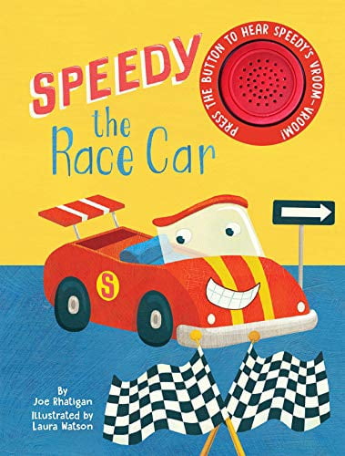 Pre-Owned Speedy The Race Car - Sound Book - Children's Board Book ...