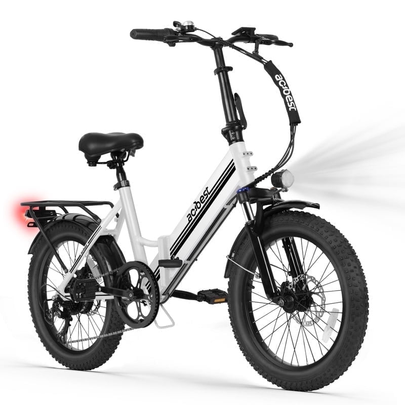 Speedy lite Electric Bike for Adults, 20" Fat Tire Folding Electric Bicycle,Peak 750W, 40Miles ...