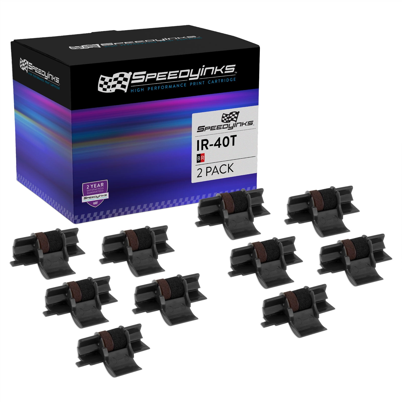 Speedyinks Compatible Ink Roller Replacement for IR-40 CP-13 (Black ...