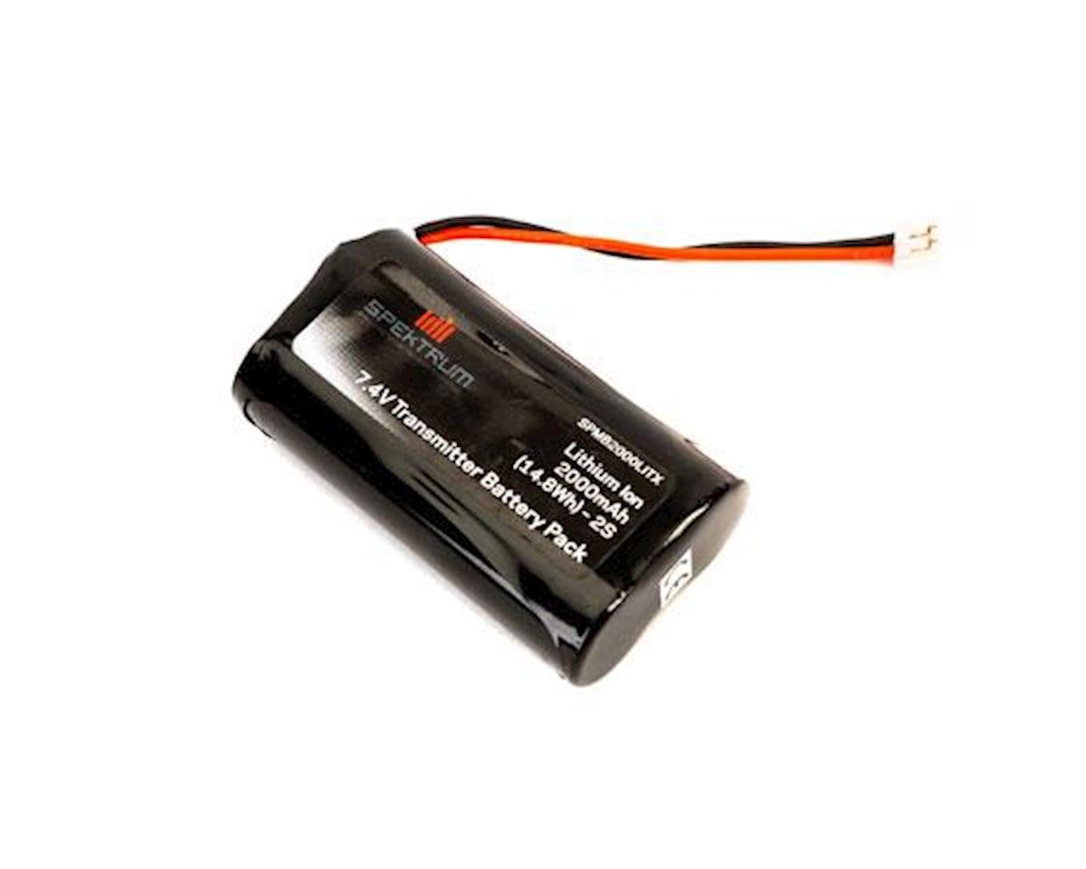 Spektrum 3.7V 1S 2000mAh TX Battery For NX6, NX8 - Walmart.com
