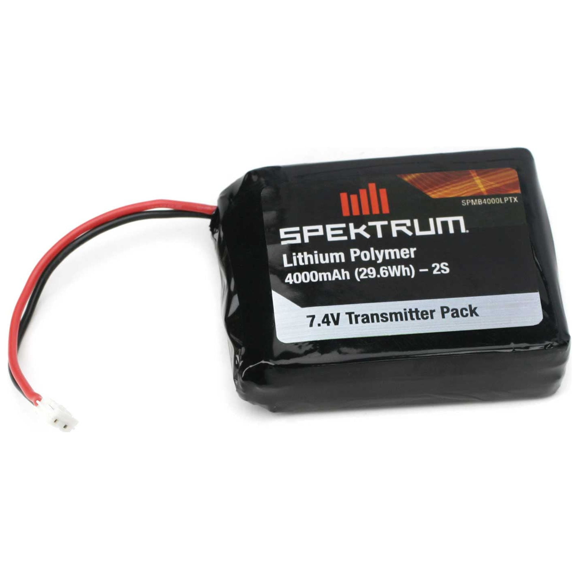 Spektrum 4000mAh LiPo Transmitter Battery SPMB4000LPTX - Walmart.com