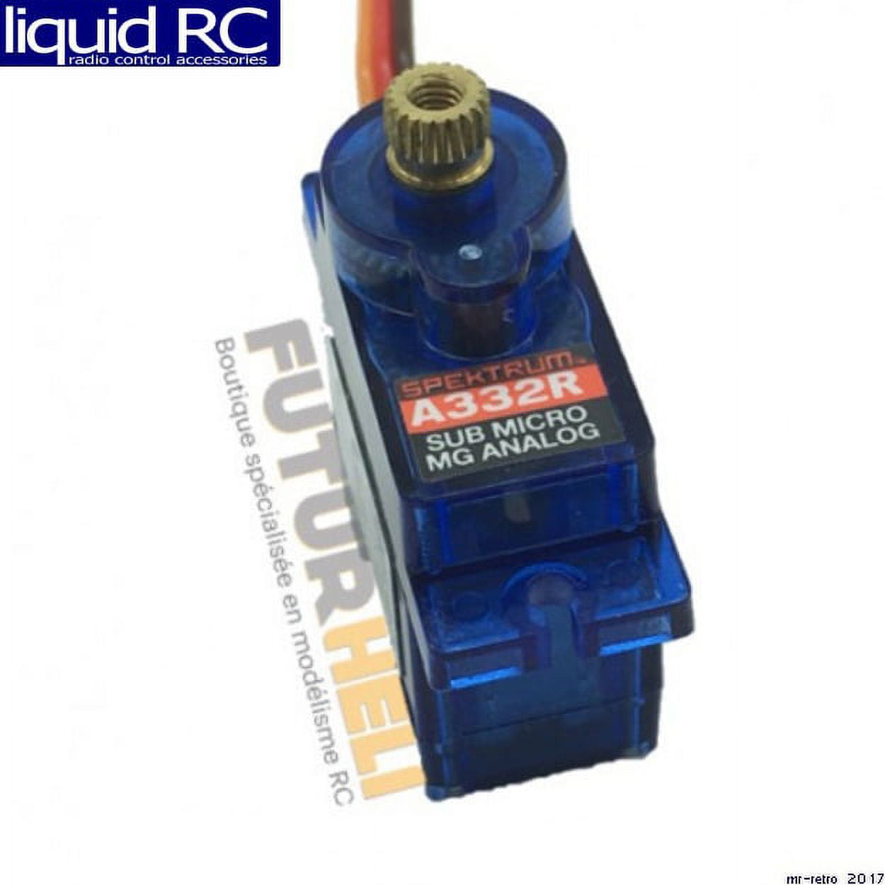 Spektrum A332R 9G Sub-Micro Mg Servo; Reversed, Spmsa332R SPMSA332R ...