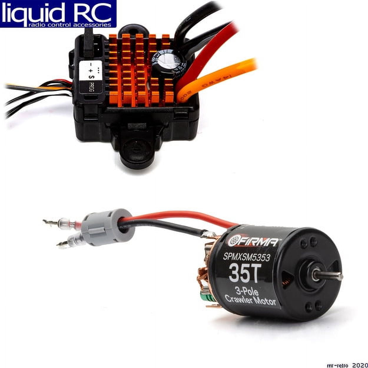 Spektrum Accessories FIRMA 70A BR Smart ESC/35T Brushed Motor Combo ...