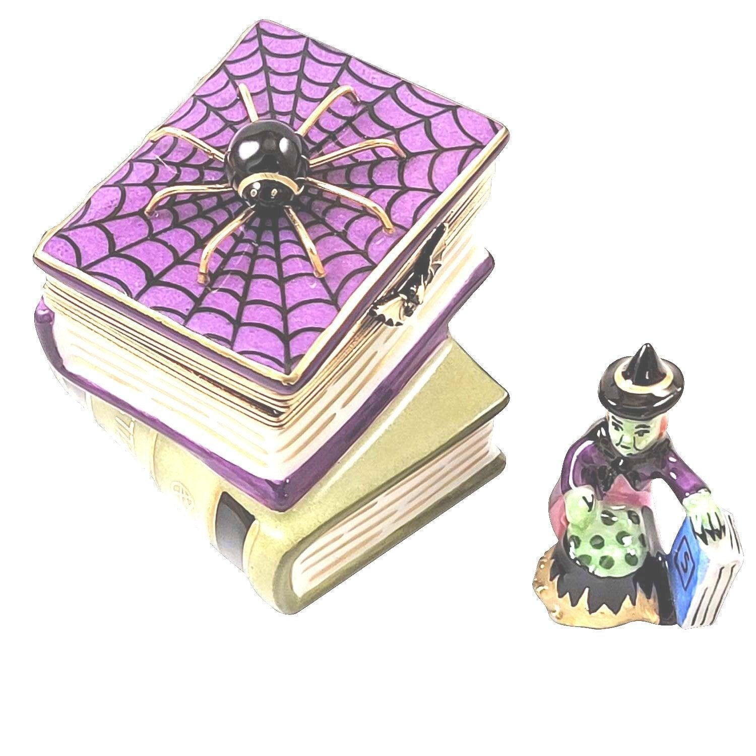 Spell Books for Witch Collectors Limoges Box Porcelain Figurine ...