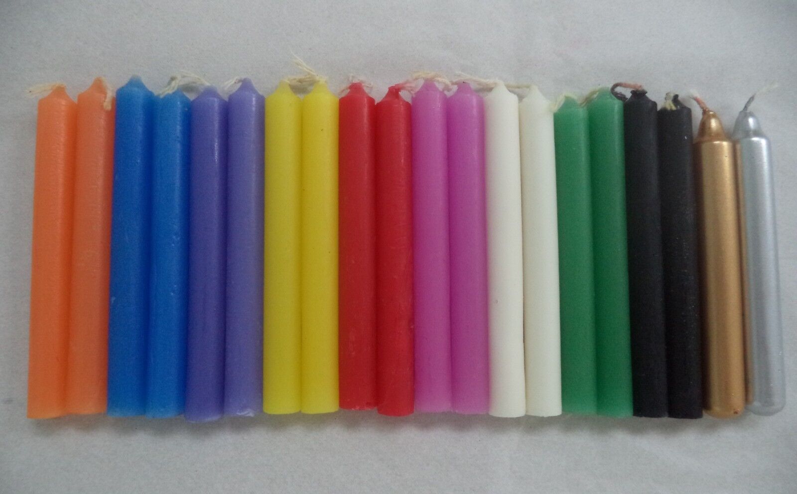 Spell Candles 4" Set of 20 Mini Chime Candle for Rituals, Birthdays ...