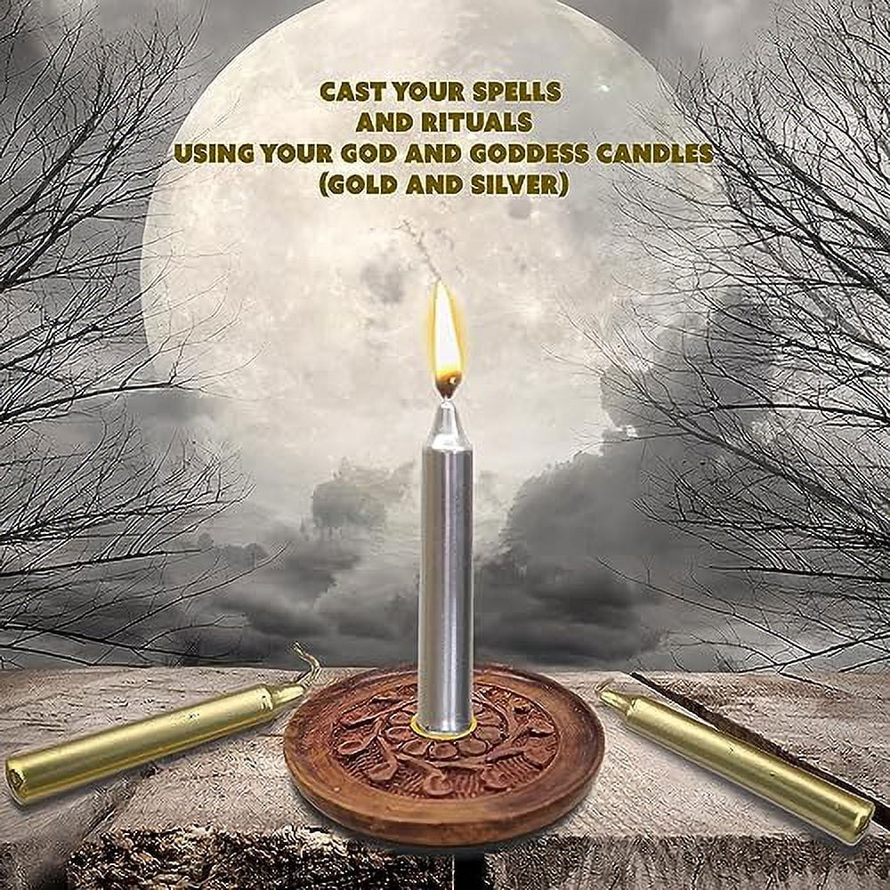 Spell Candles, Multi-Colored Candles, Witchcraft Candles Box, 67 ...