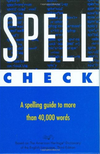 Pre-Owned Spell Check: Based on the American Heritage Dictionary of the ...