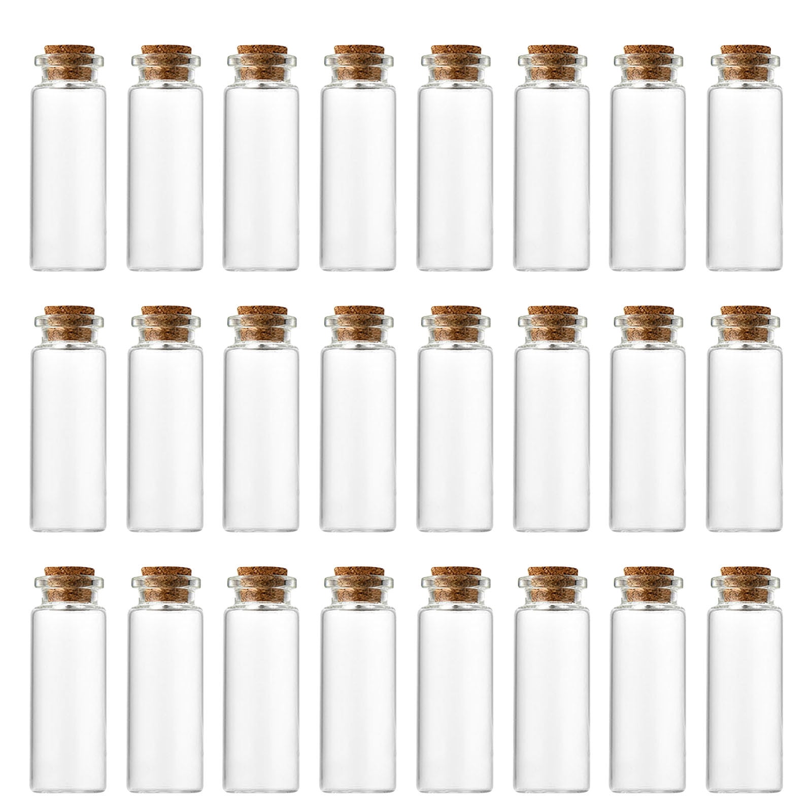 Spell Jars, 10ml Glass Vials with Corks, Glass Sand Bottles, Mini ...