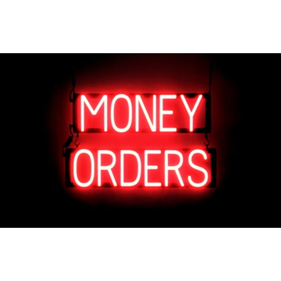 SpellBrite CHECKS CASHED LED Sign for Business. 24.1" x 15.0" White ...