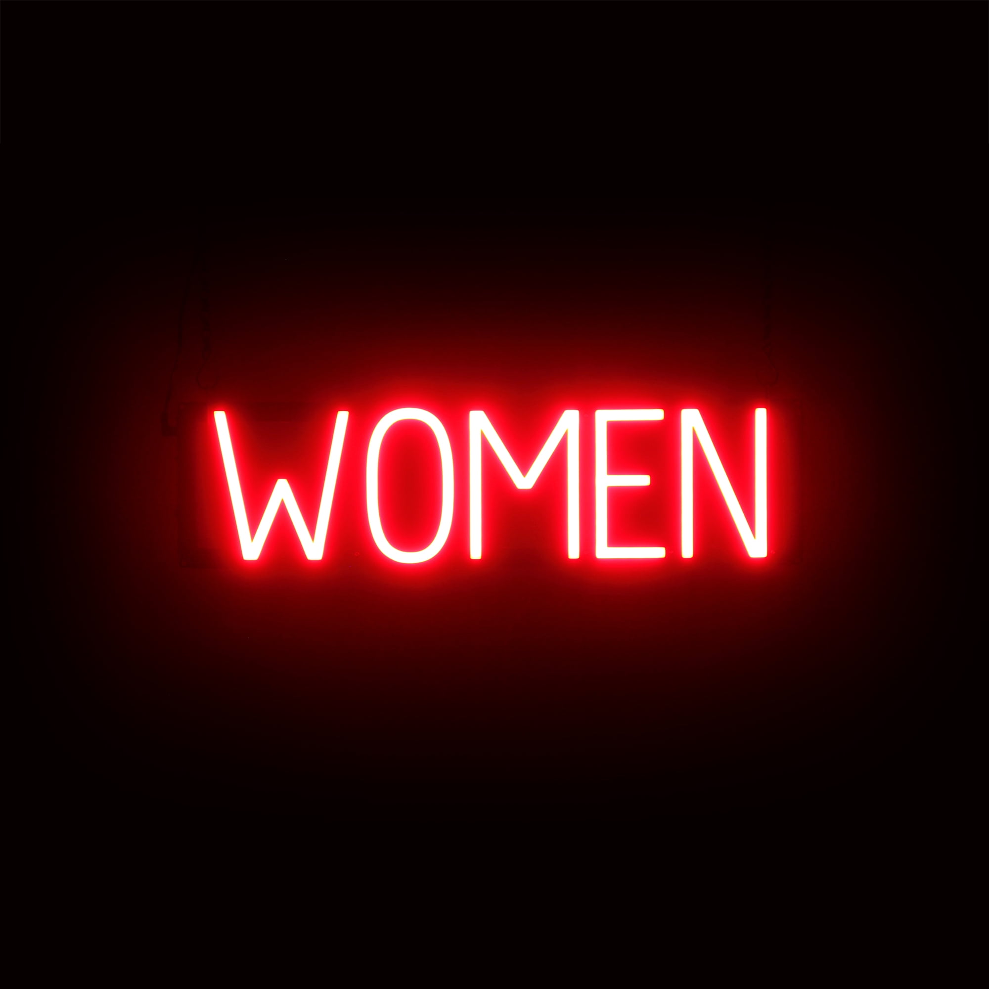 SpellBrite Neon-LED WOMEN Sign With Dimming Capability. LED Bathroom ...