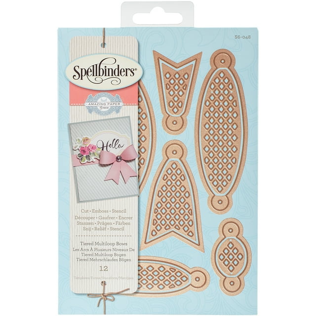 Spellbinders Designer Die Tiered Multiloop Bows - Walmart.com