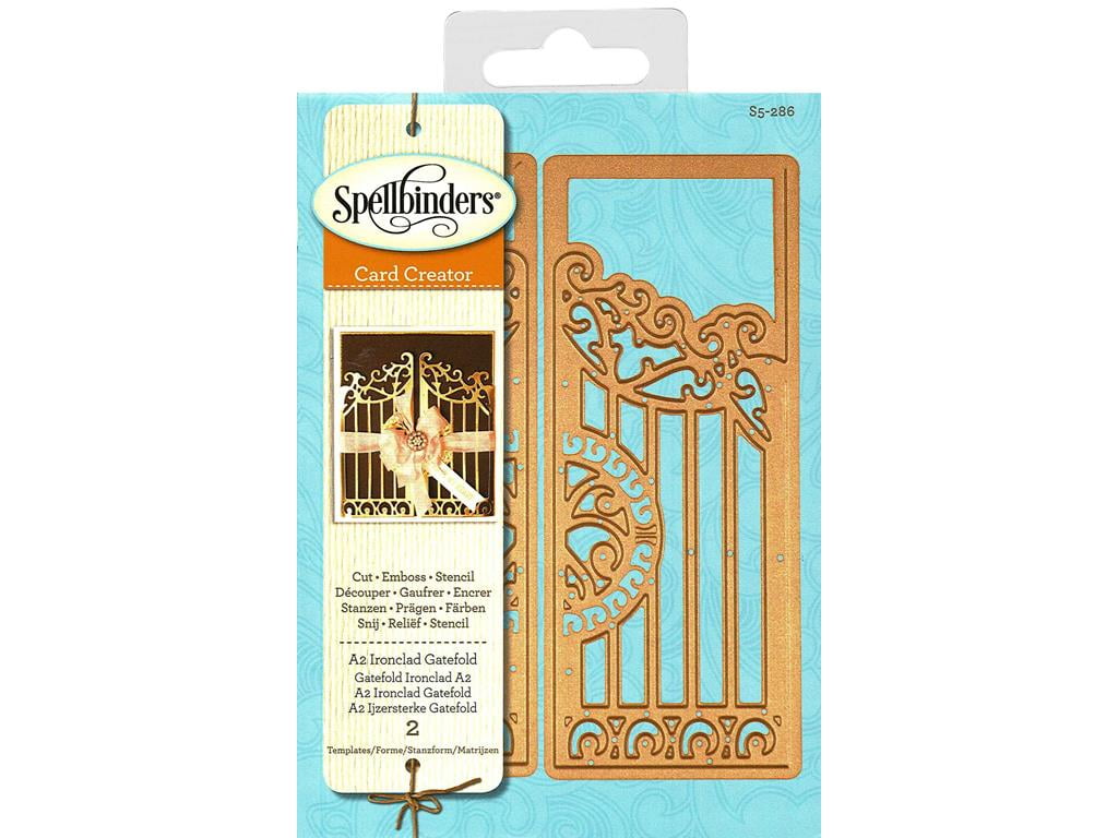 Spellbinders Die Card Creator Iron Clad Gatefold - Walmart.com