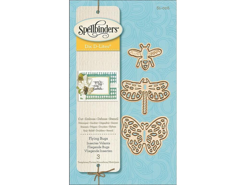Spellbinders Die D Lites Flying Bugs - Walmart.com