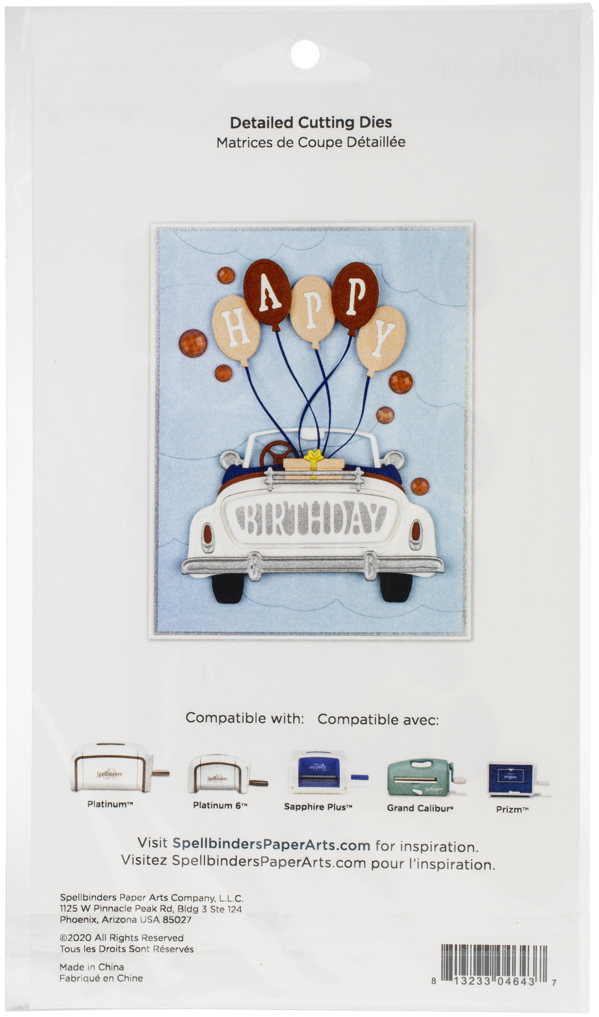 Spellbinders Etched Dies, Sunday Drive - Walmart.com