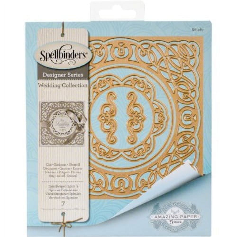 Spellbinders Nestabilities Dies, Intertwined Spirals - Walmart.com