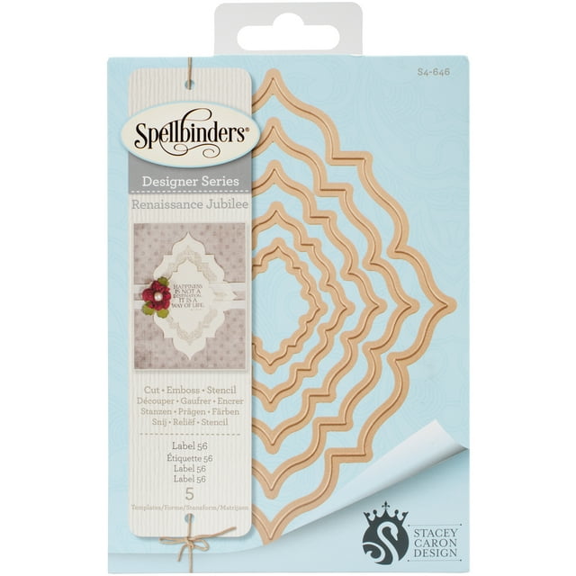 Spellbinders Nestabilities Dies Label 56 - Walmart.com