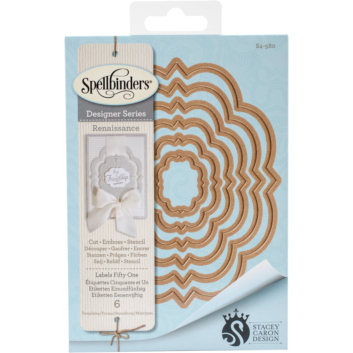 Spellbinders Nestabilities Dies, Labels 51 - Walmart.com