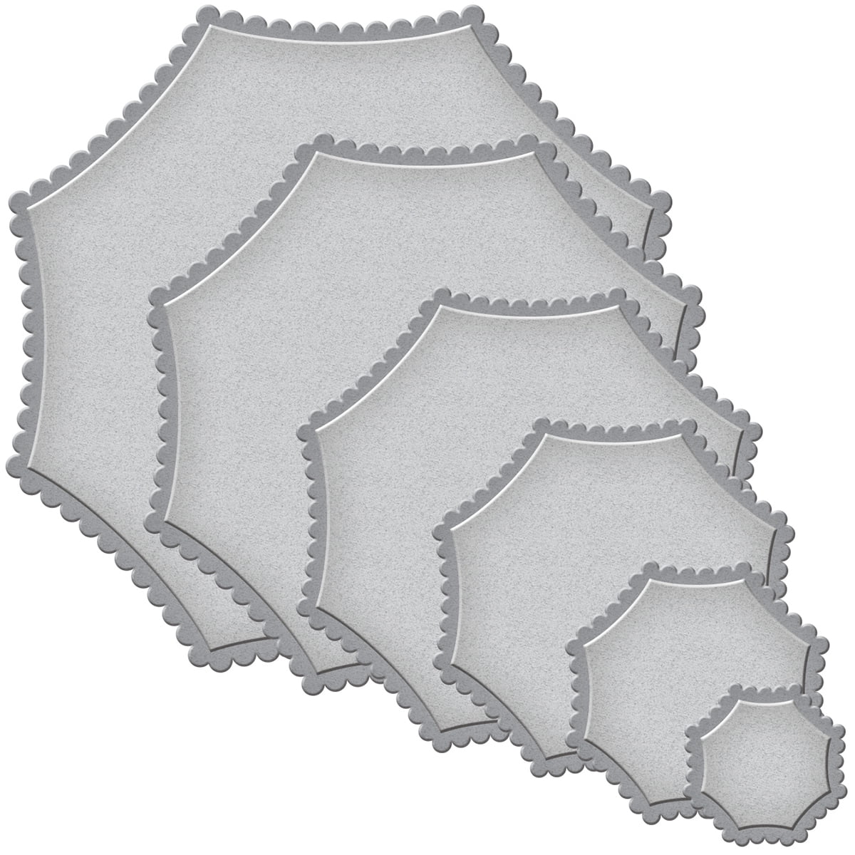 Spellbinders Nestabilities Dies-Scalloped Label 46 - Walmart.com