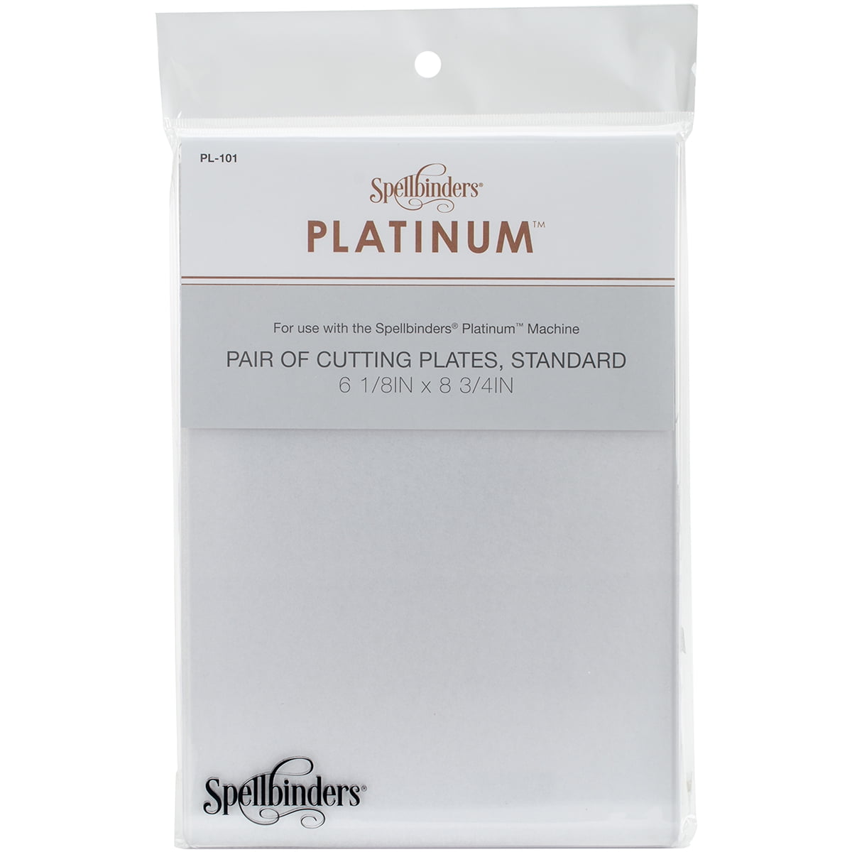 Spellbinders Platinum Cutting Plates 2/Pkg Standard 6.125"X8.75 ...