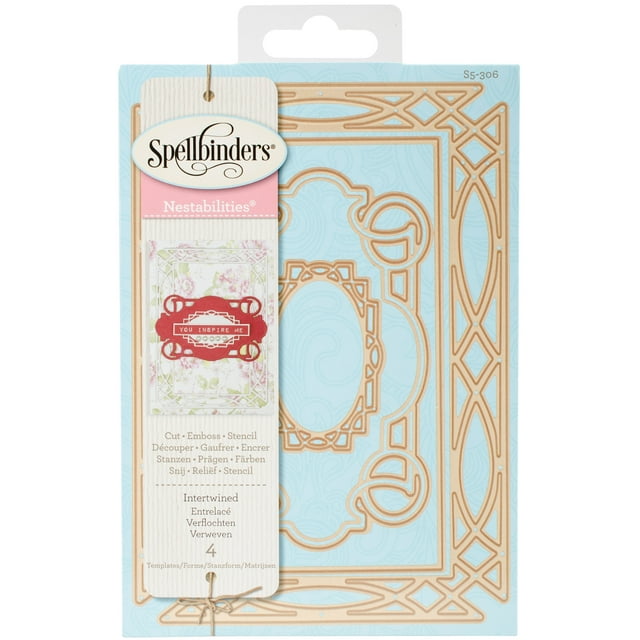 Spellbinders Shapeabilities Dies By Stacey Caron Intertwined - Walmart.com