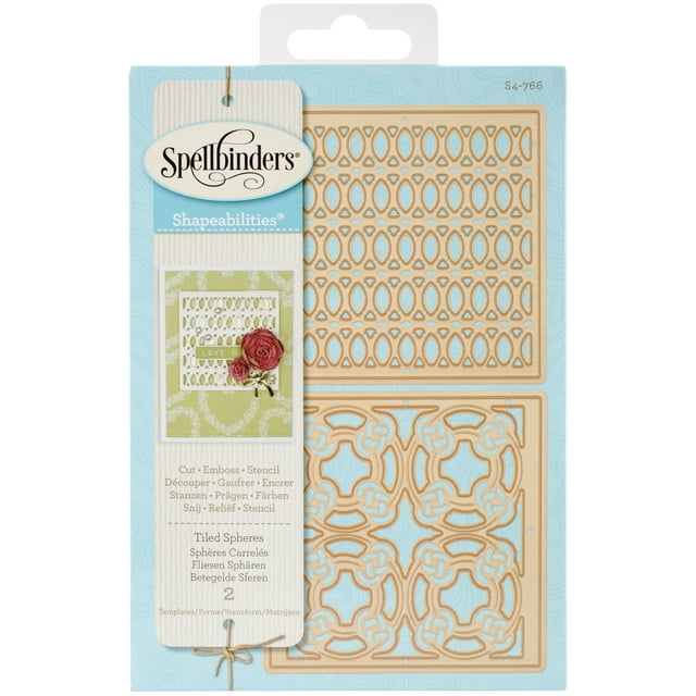 Spellbinders Shapeabilities Dies By Stacey Caron Tiled Spheres ...