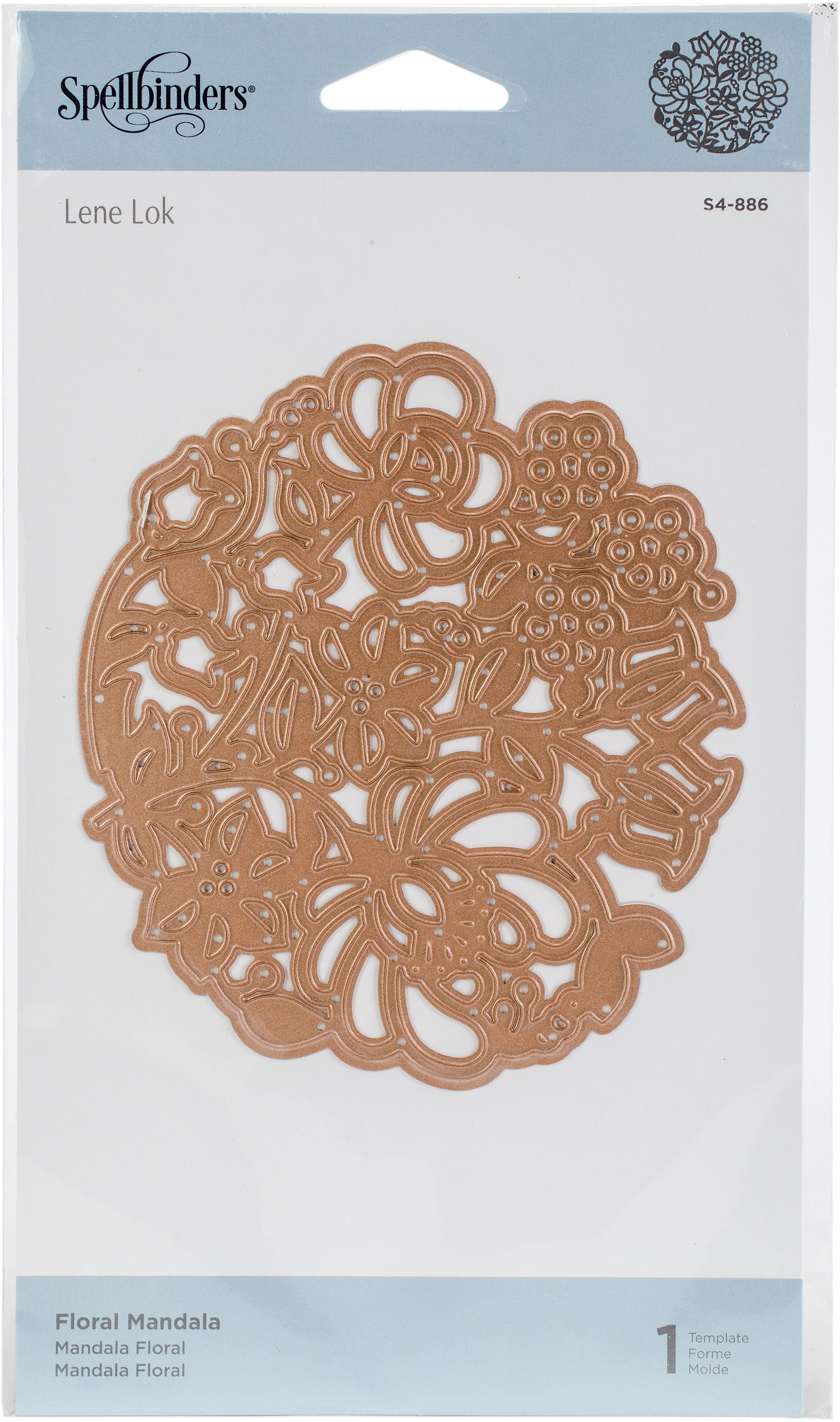 Spellbinders Shapeabilities Dies-Floral Mandala - Walmart.com