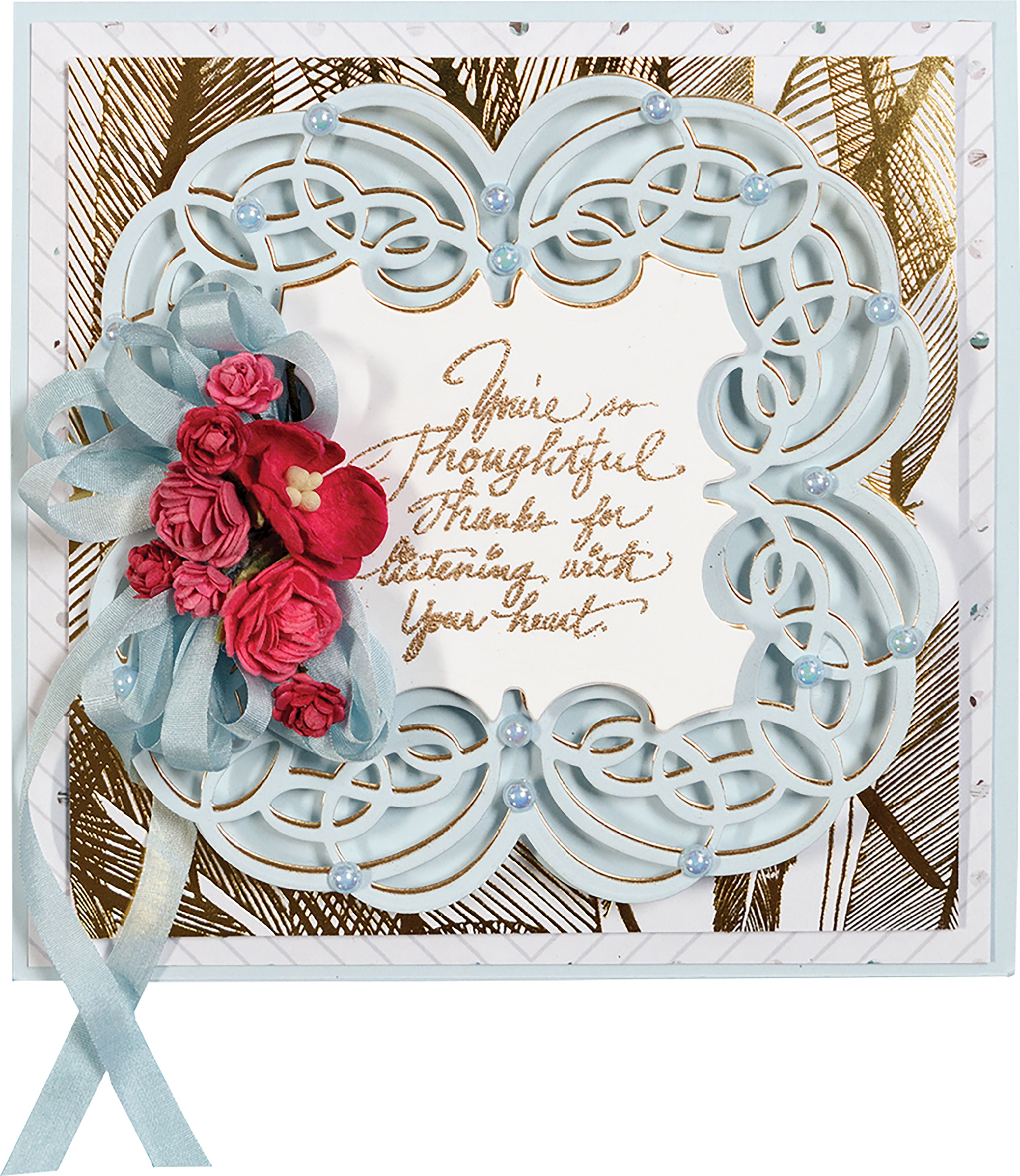 Spellbinders Shapeabilities Dies-Flourished Square - Walmart.com