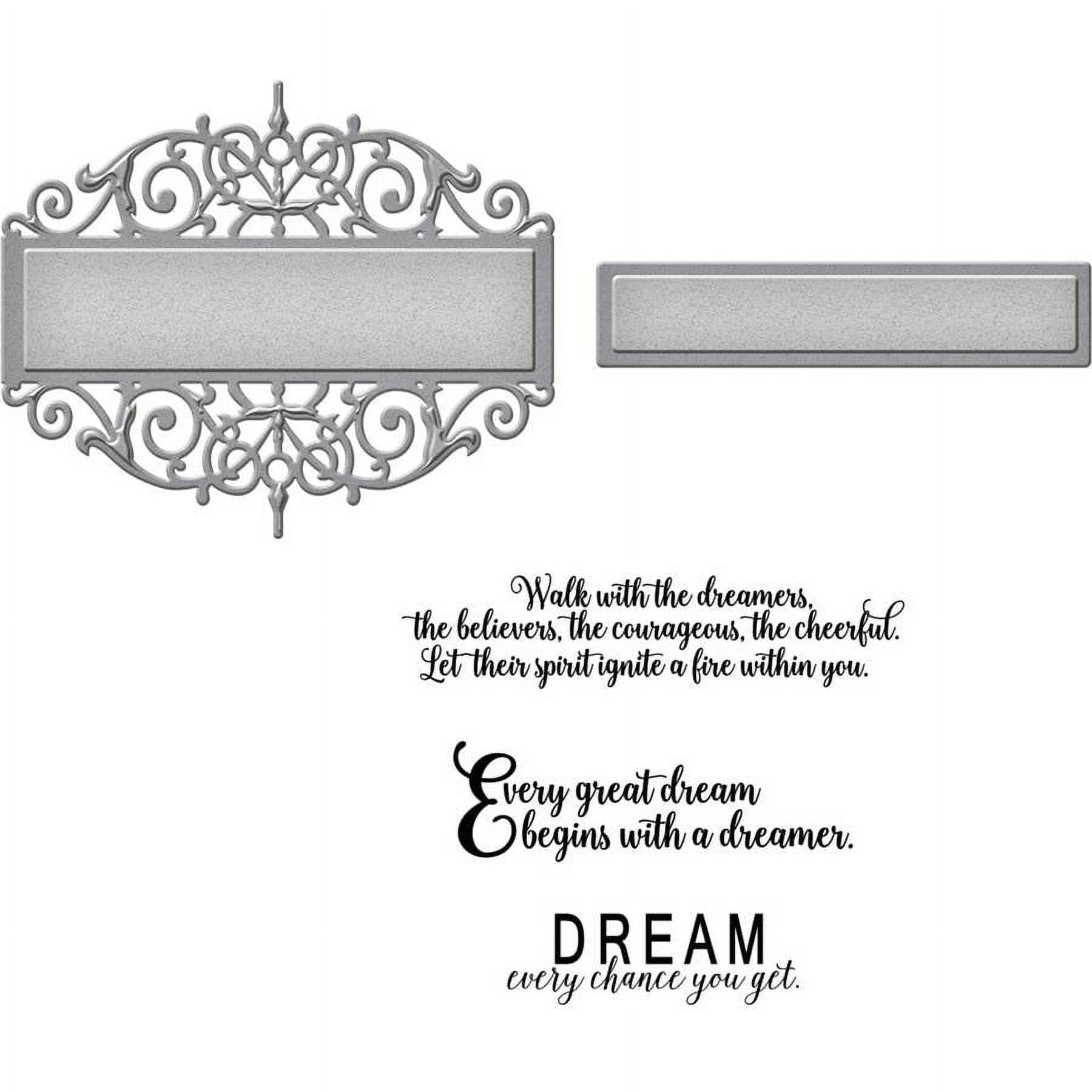 Spellbinders Stamp, & Die Set, Beautiful Dreamer - Walmart.com