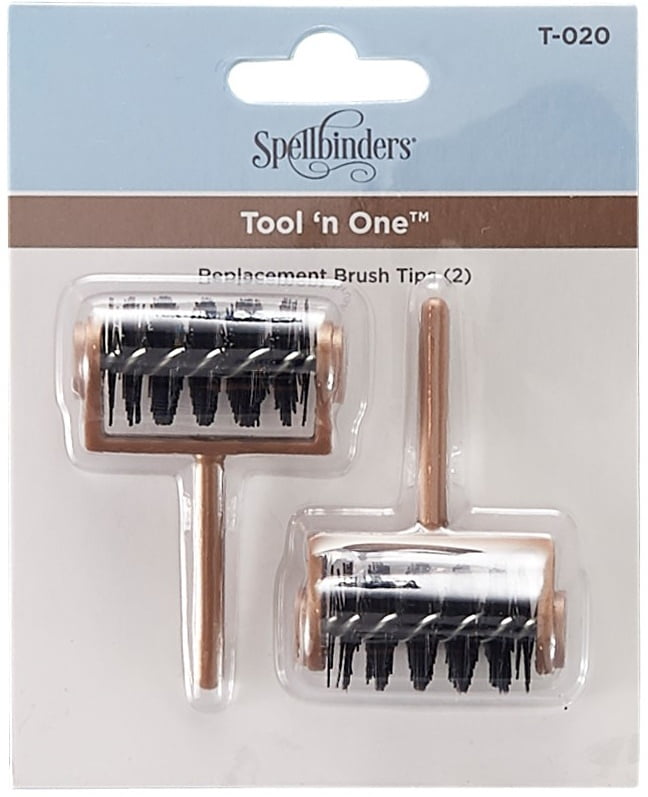 Spellbinders Tool'n One Replacement Brush Set 2/Pkg-For T-016 - Walmart.com
