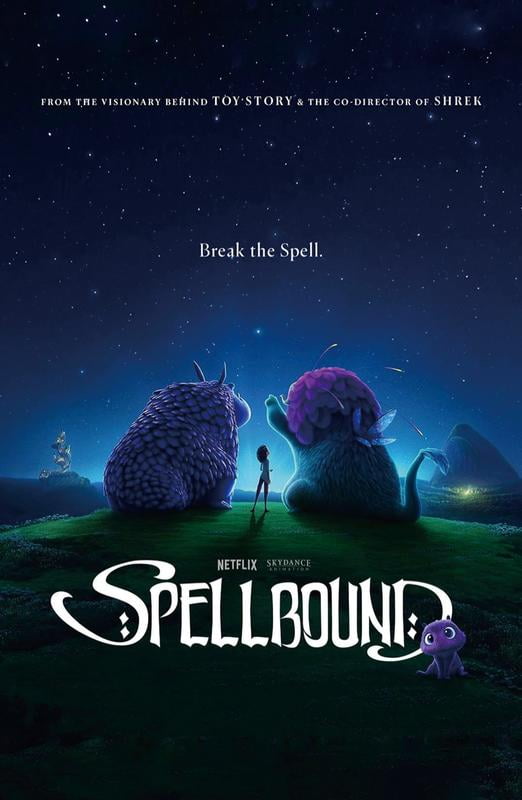 Spellbound 2024 Movie Posters for Boys & Girls Bedroom Decor Wall Art Print Gift Poster ...