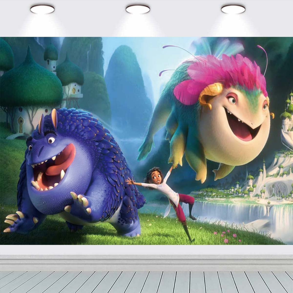 Spellbound Backdrop school Taspestry Wall Decor Banner Party Supplies ...