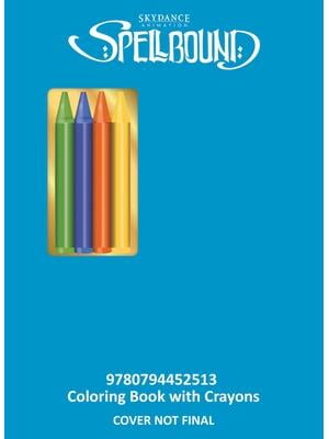 Spellbound Coloring Book with Crayons - Walmart.com