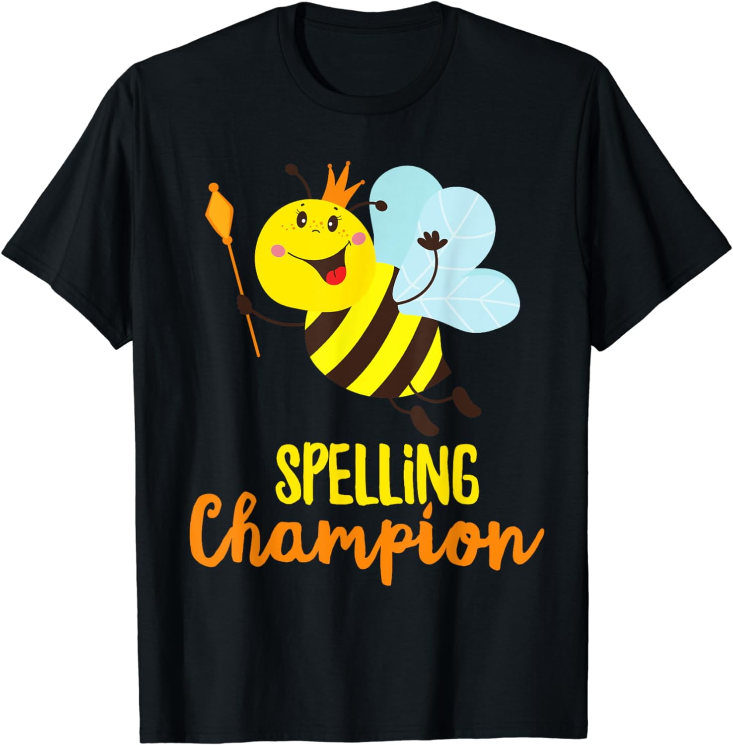 Spelling Champion Cute Bee Winner Of Spelling Contest T Shirt