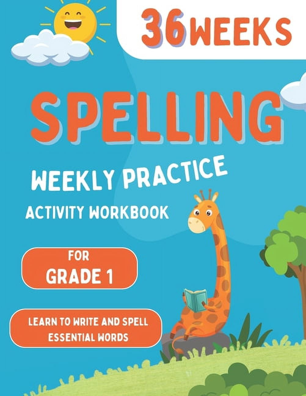 Spelling for K to 2nd Grade Spelling Weekly Practice for 1st Grade: 36 ...