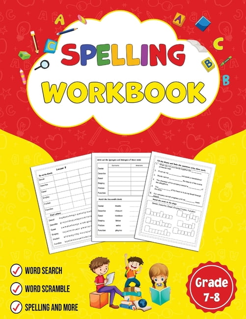 Spelling workbook Grade 7-8, (Paperback) - Walmart Business Supplies