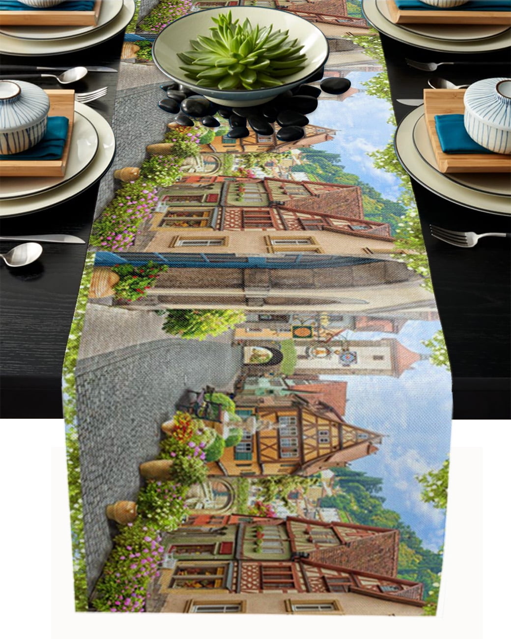 Spello Town Flower Street Dinning Table ration Coffee Table r Wedding ...