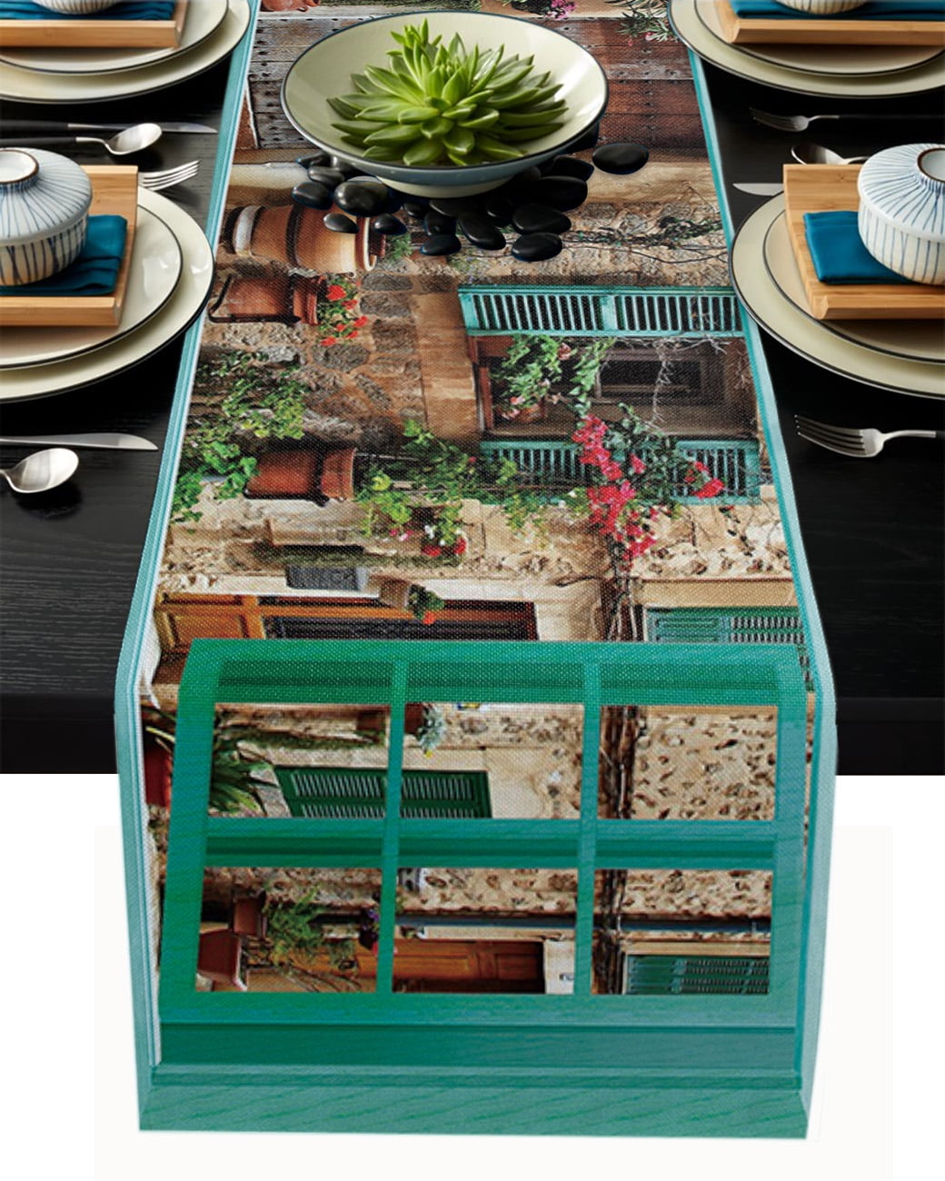 Spello Town Flower Street Dinning Table ration Coffee Table r Wedding ...